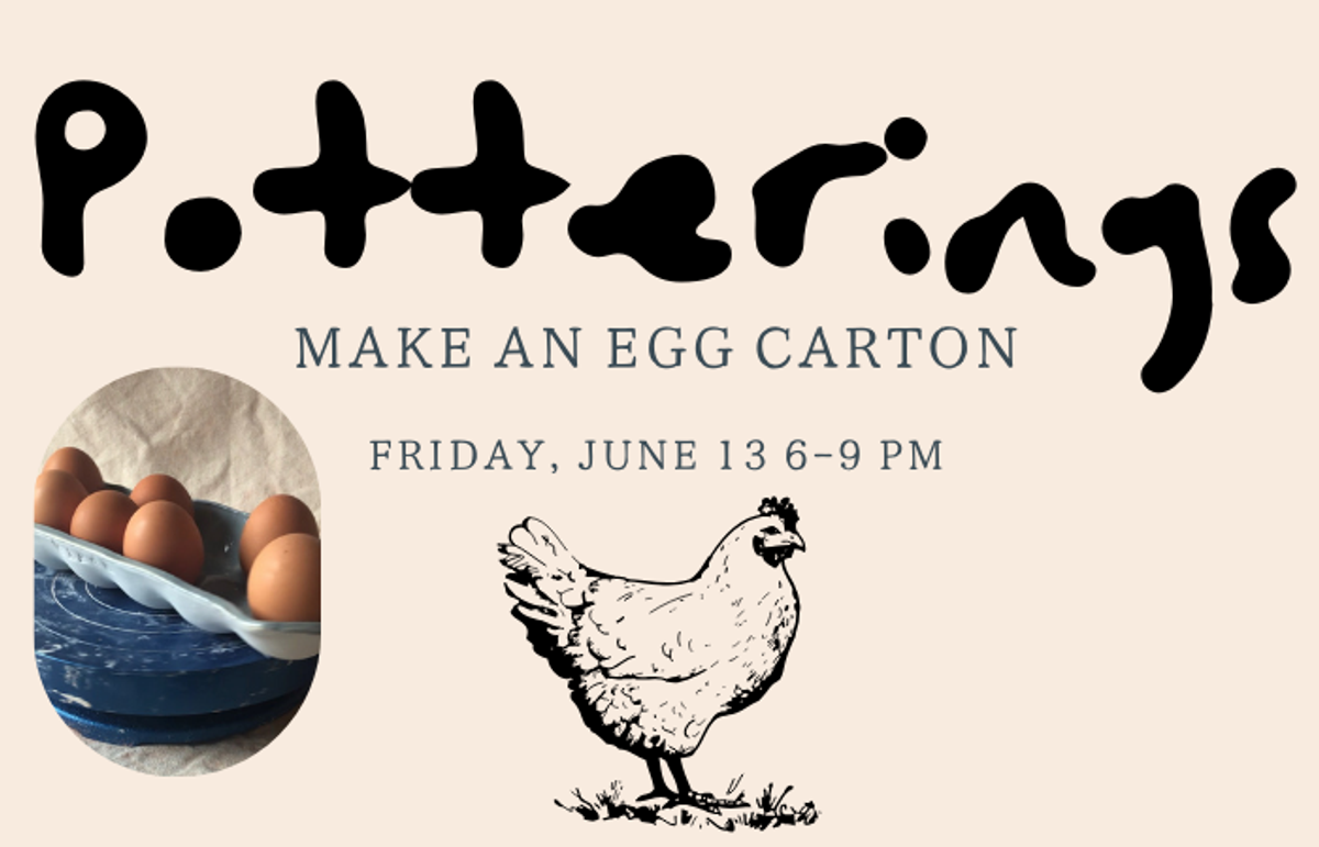 Make an Ceramic Egg Carton Workshop at ActivSpace West Seattle in ...
