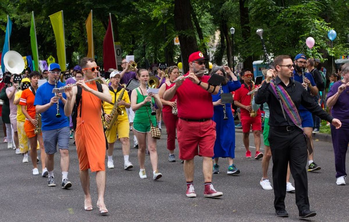 Portland Pride Parade at Downtown in Portland, OR - Sunday, July 20 ...