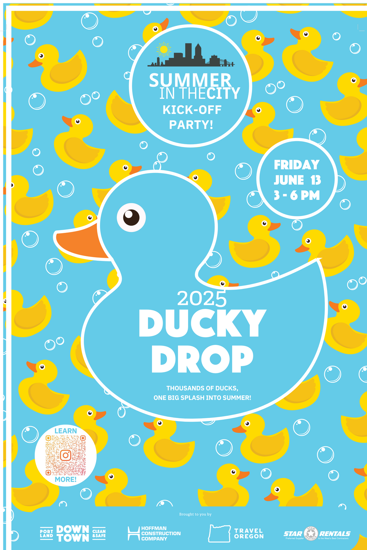 Ducky Drop at Director Park in Portland, Oregon - Friday, June 13 ...