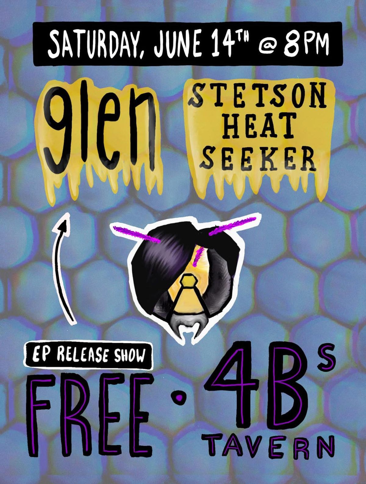 Glen the Band (EP Release) and Stetson Heat Seeker at 4Bs Tavern in ...