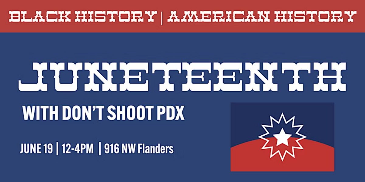 Juneteenth Cookout at The Black Gallery in Portland, OR - Thursday ...