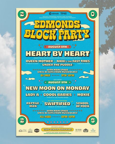 2025 Edmonds Block Party at Civic Center Playfield in Edmonds, WA ...