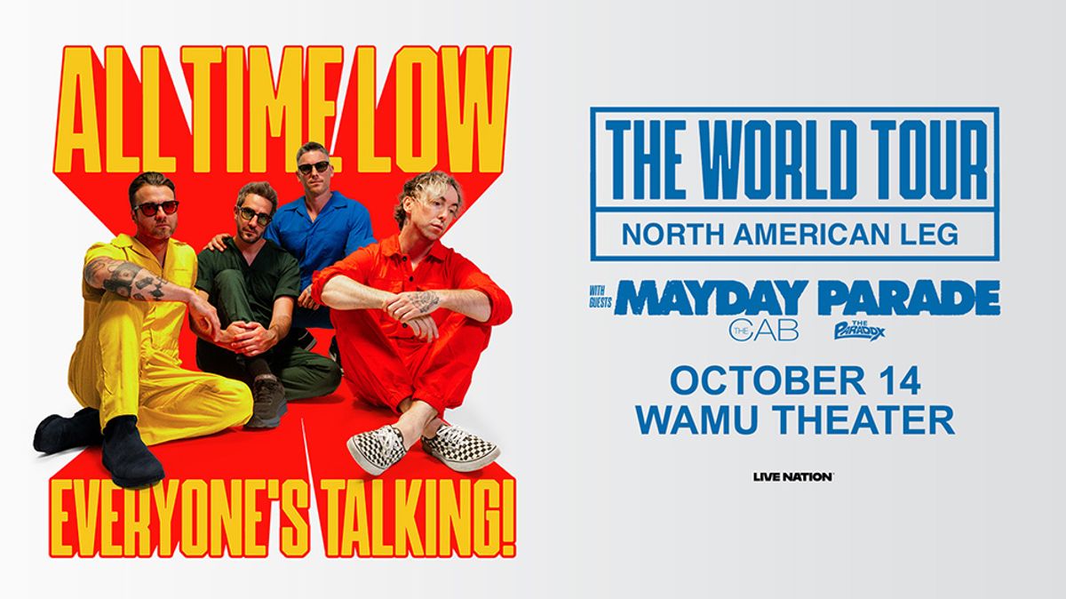 All Time Low at WaMu Theater in Seattle, WA - Tuesday, October 14 ...