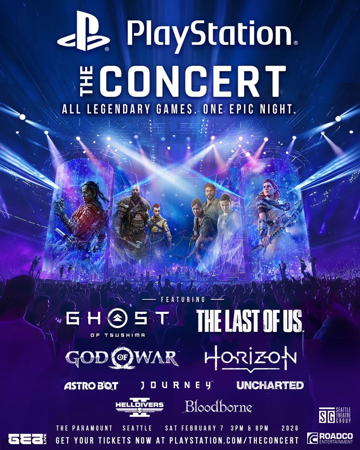 PlayStation: The Concert at Paramount Theatre in Seattle, WA - Saturday ...