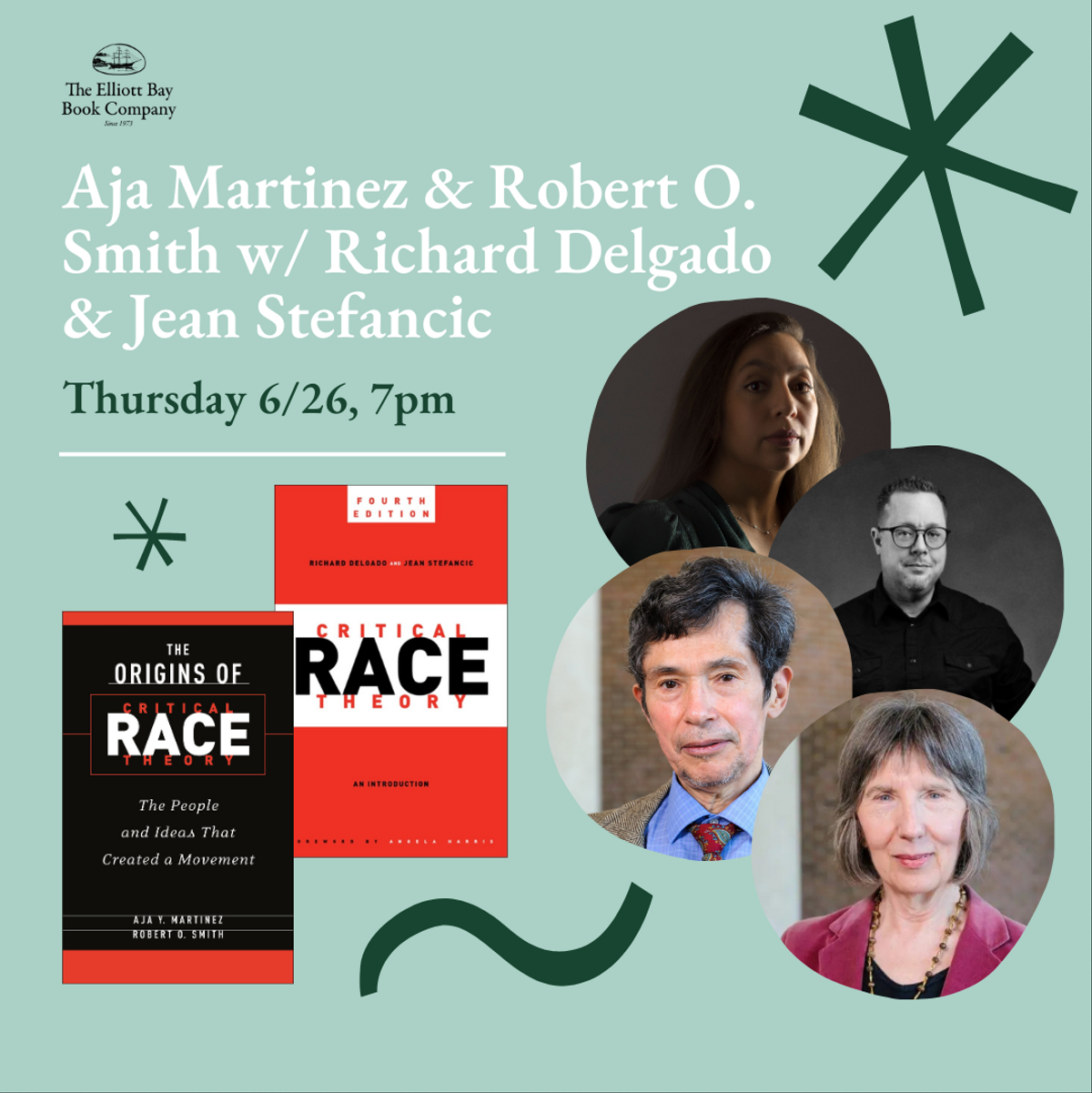 Aja Martinez & Robert O. Smith w/ Richard Delgado & Jean Stefancic at ...