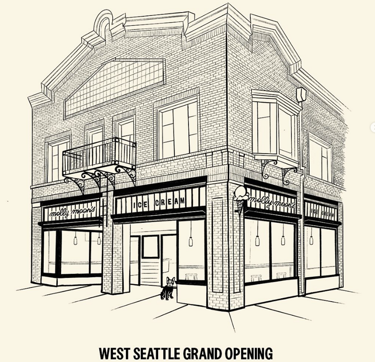 Molly Moon's West Seattle Grand Opening at Molly Moon's Ice Cream West ...