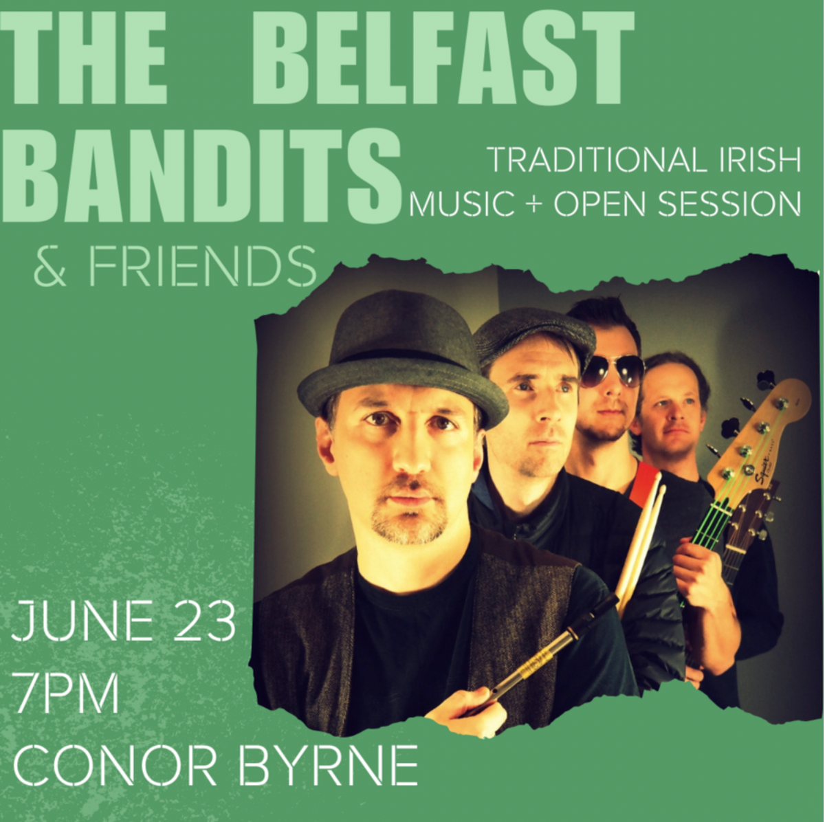 Fourth Monday Irish Music: The Belfast Bandits Live at Conor Byrne Pub ...