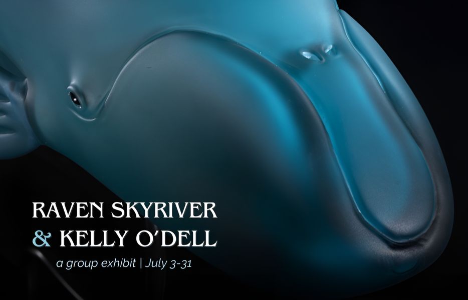 Raven Skyriver and Kelly O’Dell Exhibition at Stonington Gallery in ...