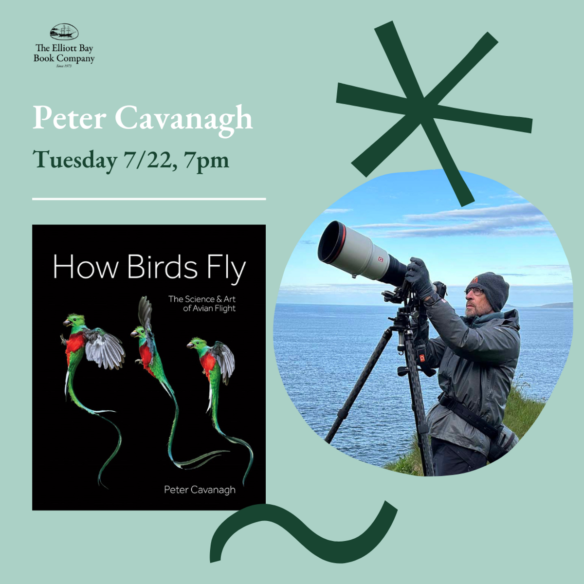 Peter Cavanagh at Elliott Bay Book Company in Seattle, WA - Tuesday ...