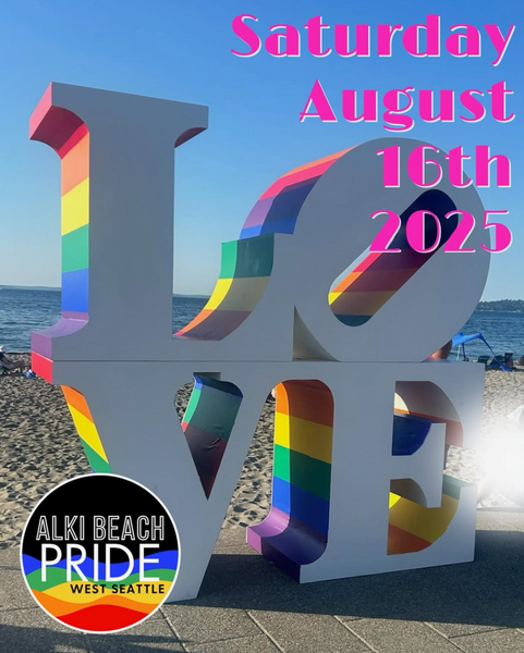 Alki Beach Pride at Alki Beach in Seattle, WA - Saturday, August 16 ...