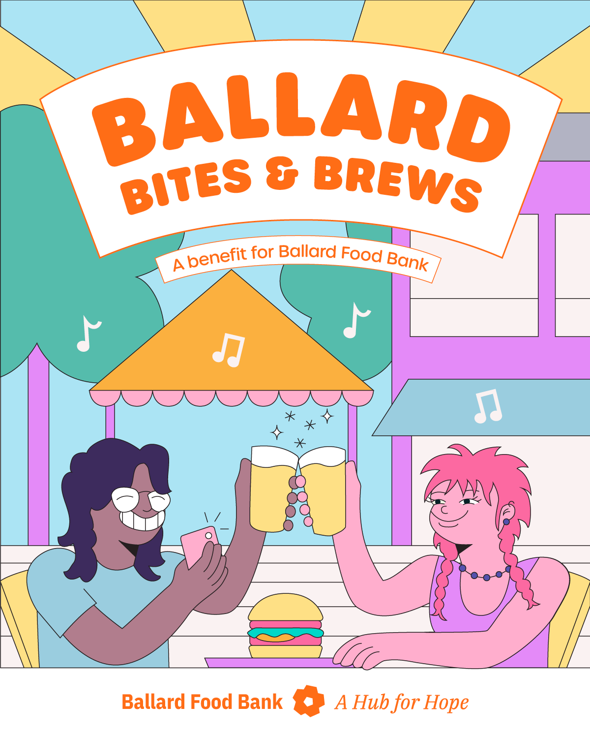 Ballard Bites & Brews at Ballard Food Bank in Seattle, WA - Sunday ...