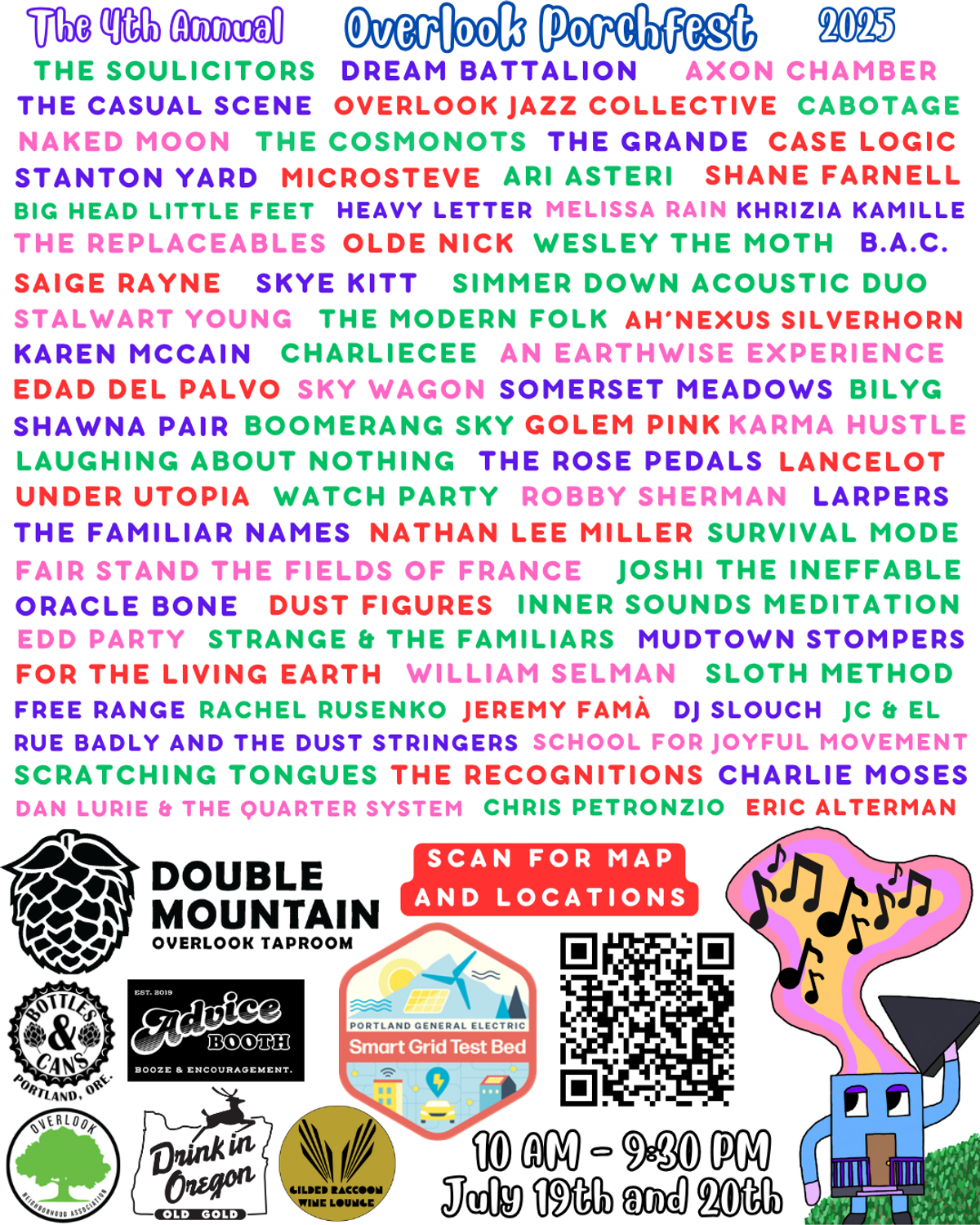 Overlook Porchfest 2025 at Overlook Neighborhood in Portland, OR ...