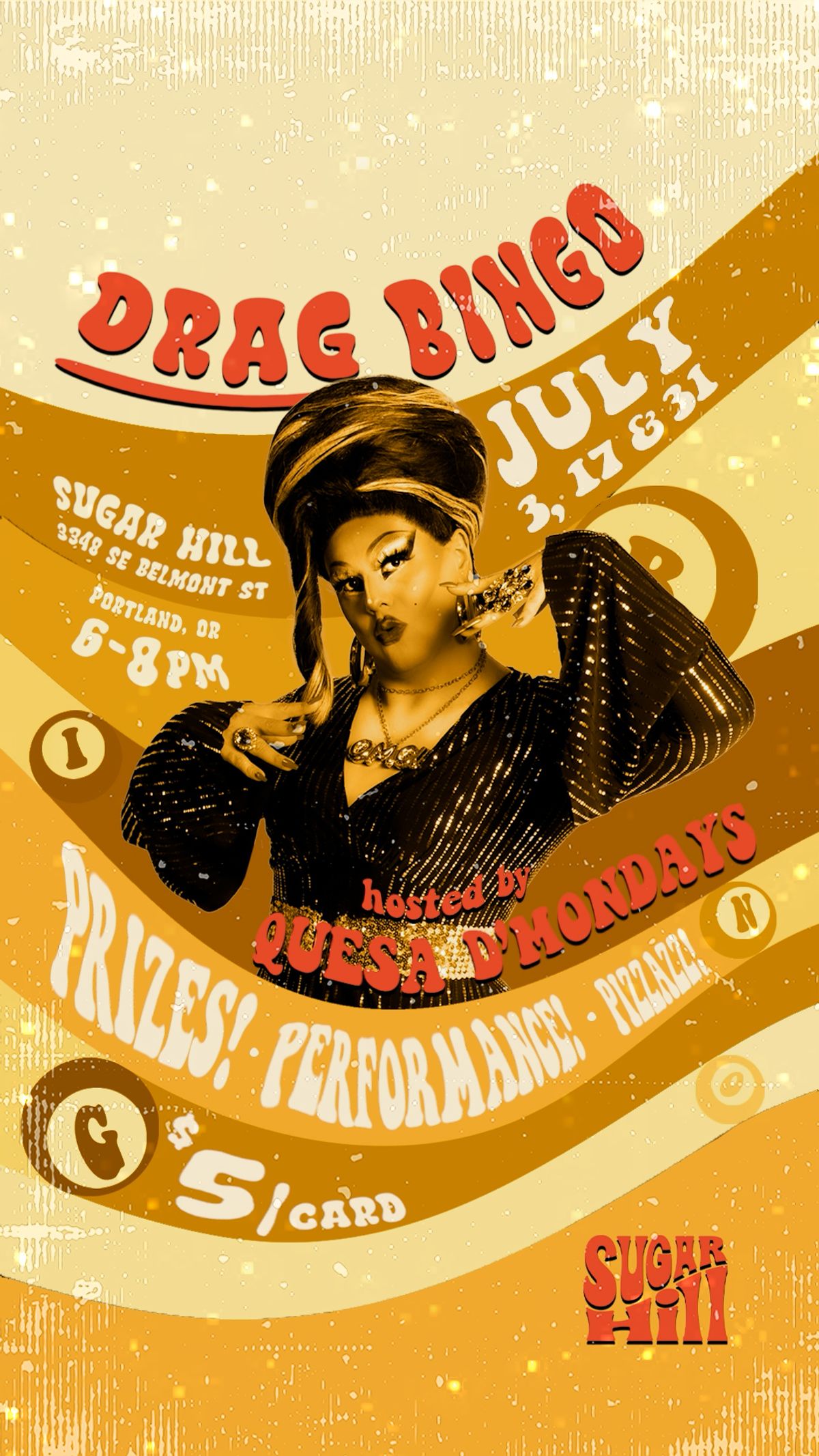 Drag Bingo at Sugar Hill at Sugar Hill in Portland, OR - Multiple dates ...