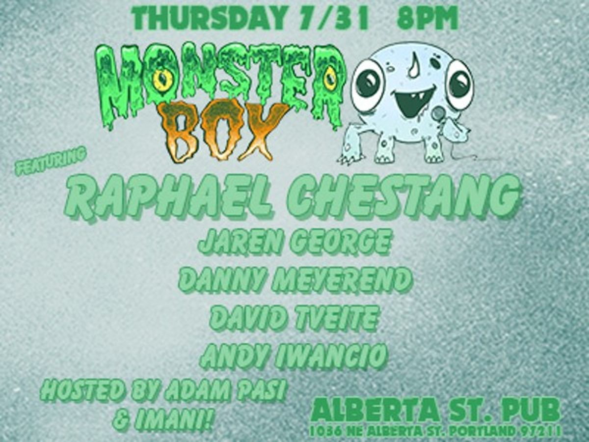 MonsterBox Comedy presents: Raphael Chestang! at Alberta Street Pub in ...