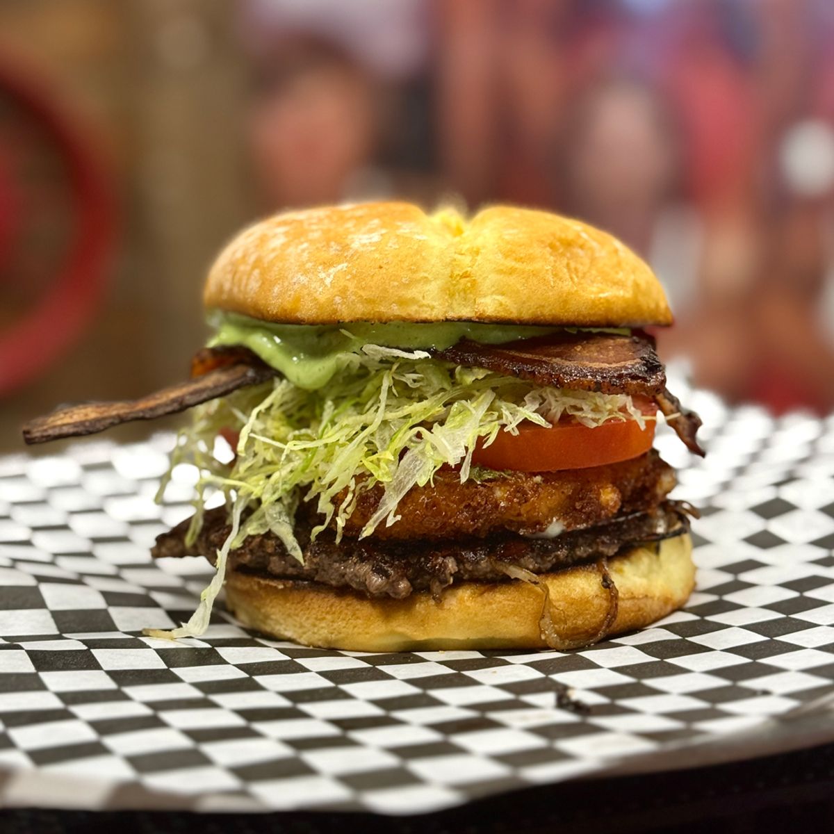 BLT Burger Gone Wild at Sandy-O's in Portland, OR - Every day, through ...