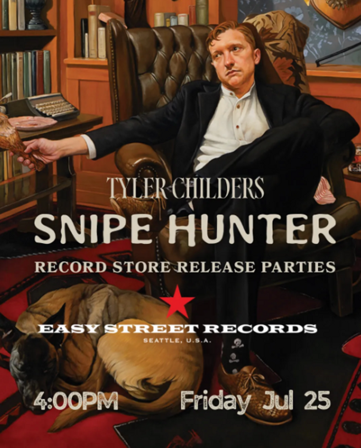 Tyler Childer's: Snipe Hunter Listening Party at Easy Street Records in ...