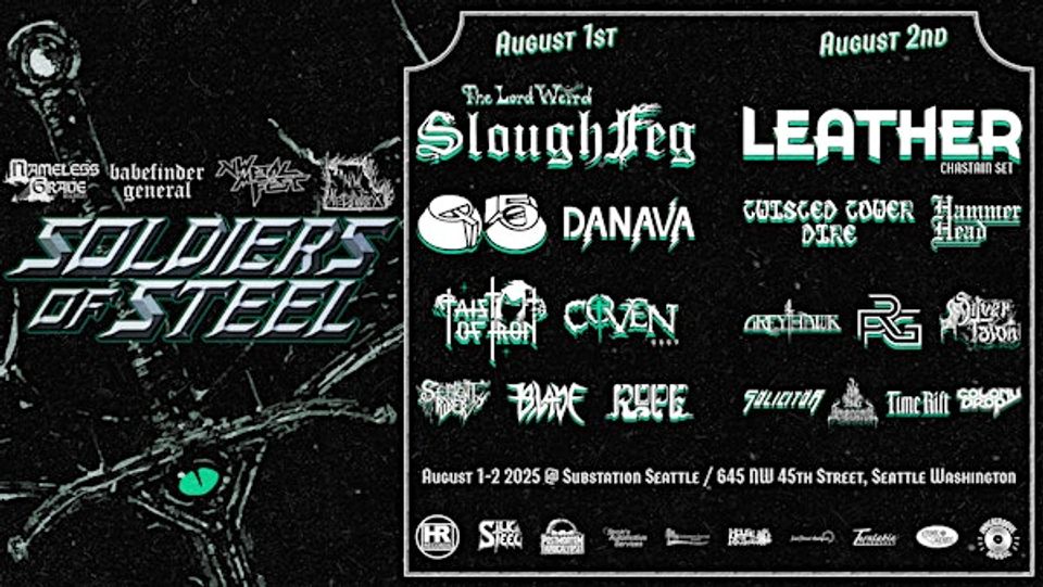 Soldiers Of Steel Festival at Substation in Seattle, WA - Multiple ...
