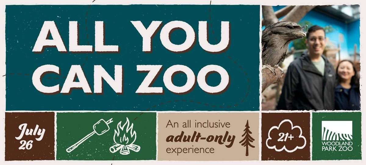 All You Can Zoo at Woodland Park Zoo in Seattle, WA - Saturday, July 26 ...