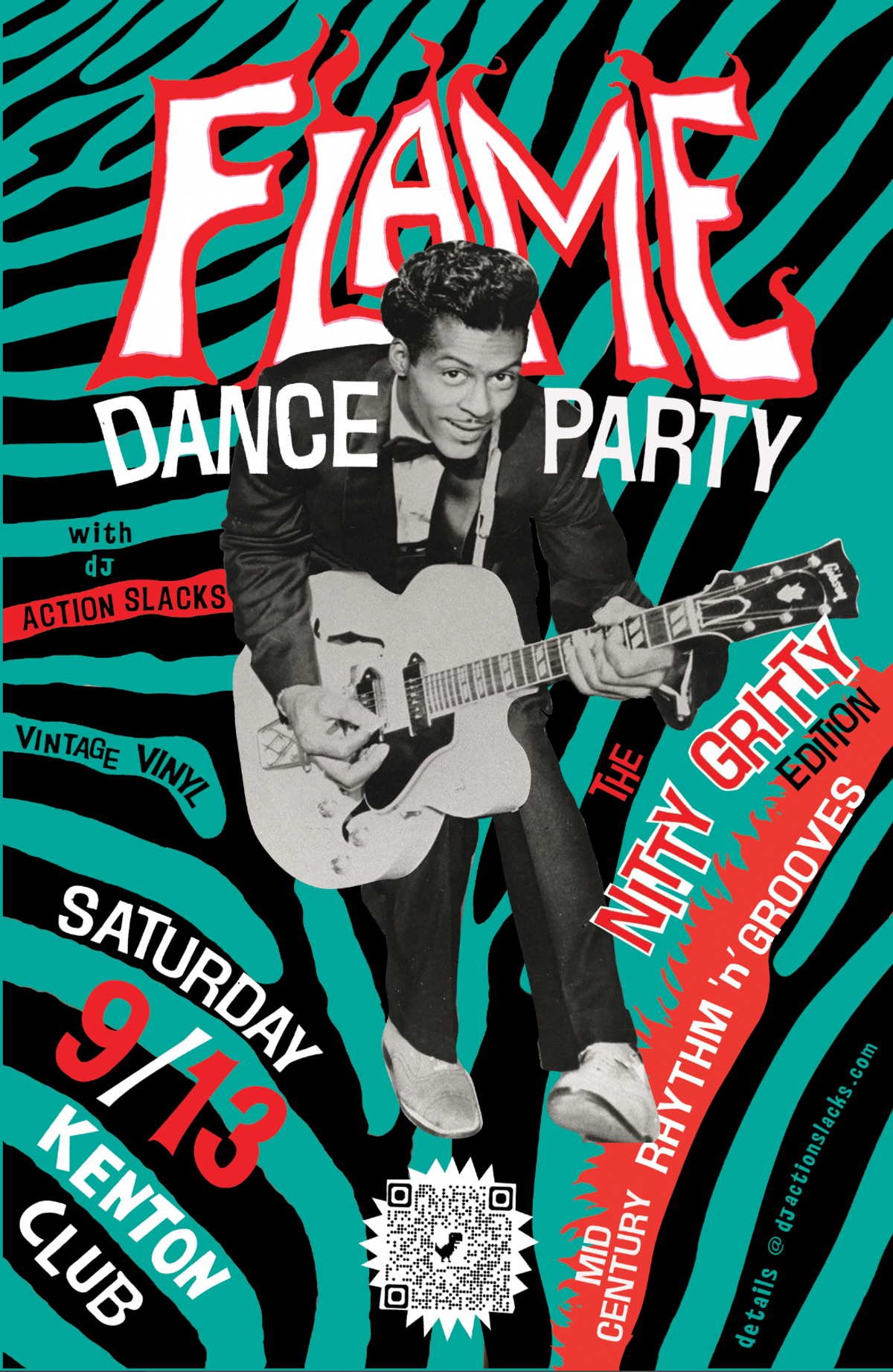Flame: The Nitty Gritty Edition (Vintage Vinyl Dance Party) at The ...