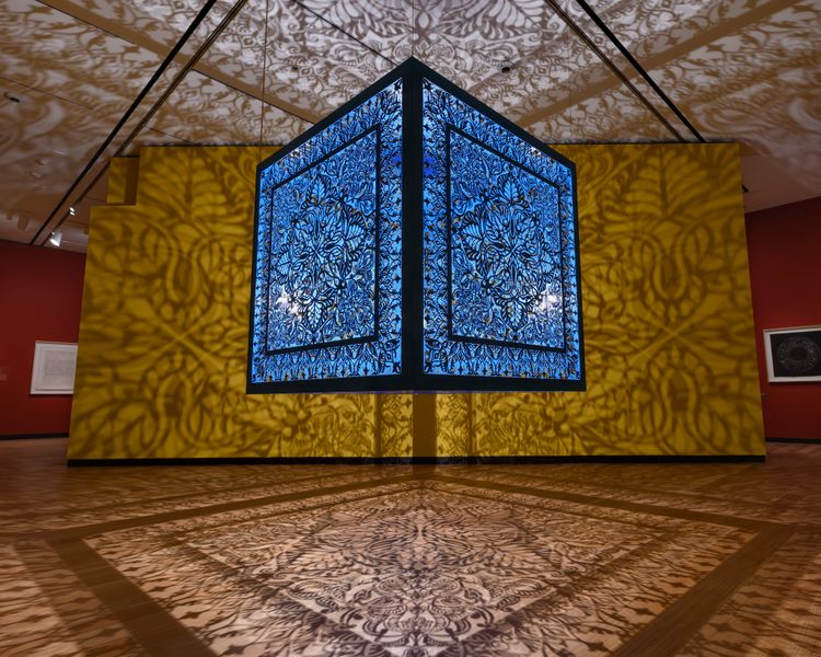 Anila Quayyum Agha: Geometry of Light at Seattle Asian Art Museum in ...