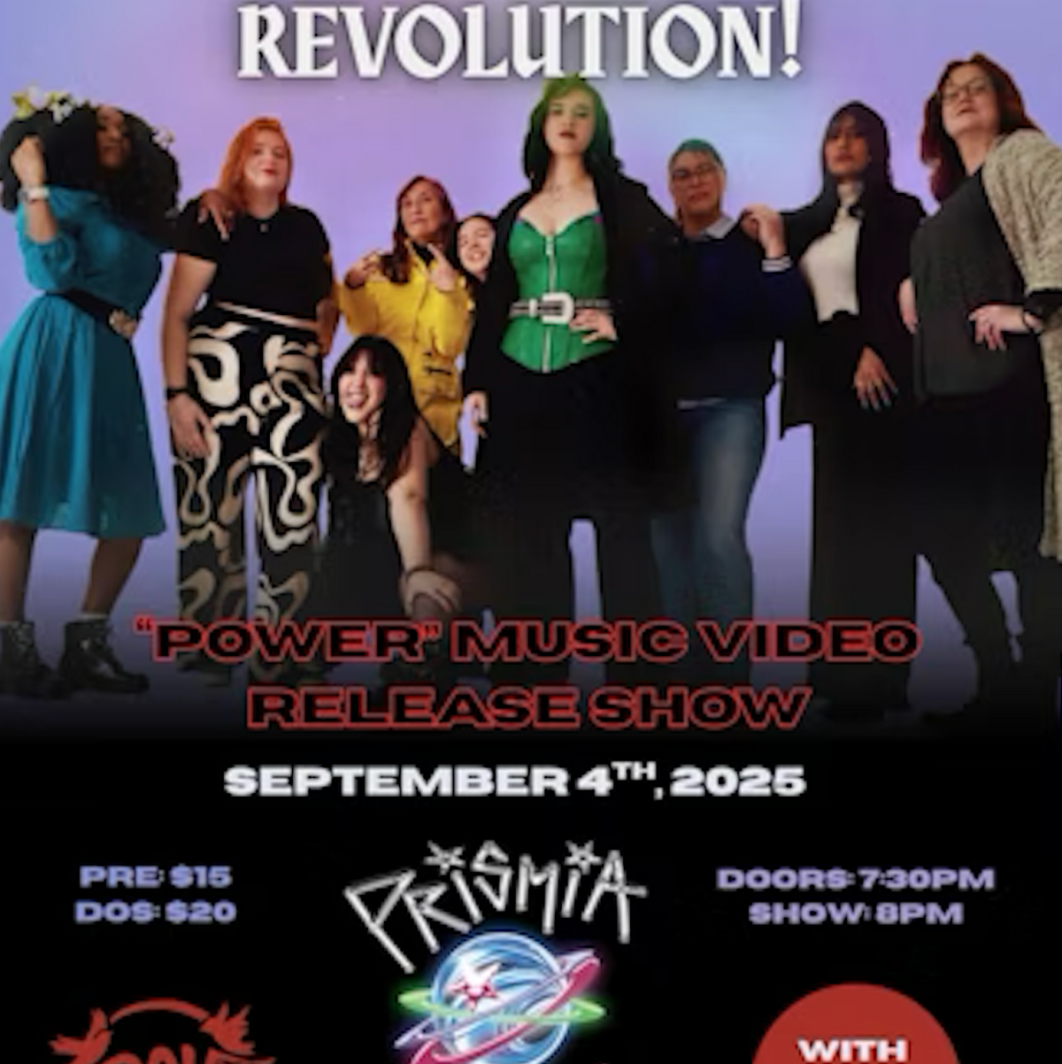 Prismia, Daughters of Venus at Sunset Tavern in Seattle, WA - Thursday, September 4 - EverOut ...