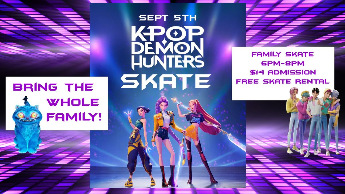 KPop Demon Hunters Skate at Southgate Roller Rink in Seattle, WA ...