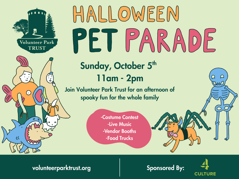 Annual Halloween Pet Parade at Volunteer Park in Seattle, WA - Sunday ...