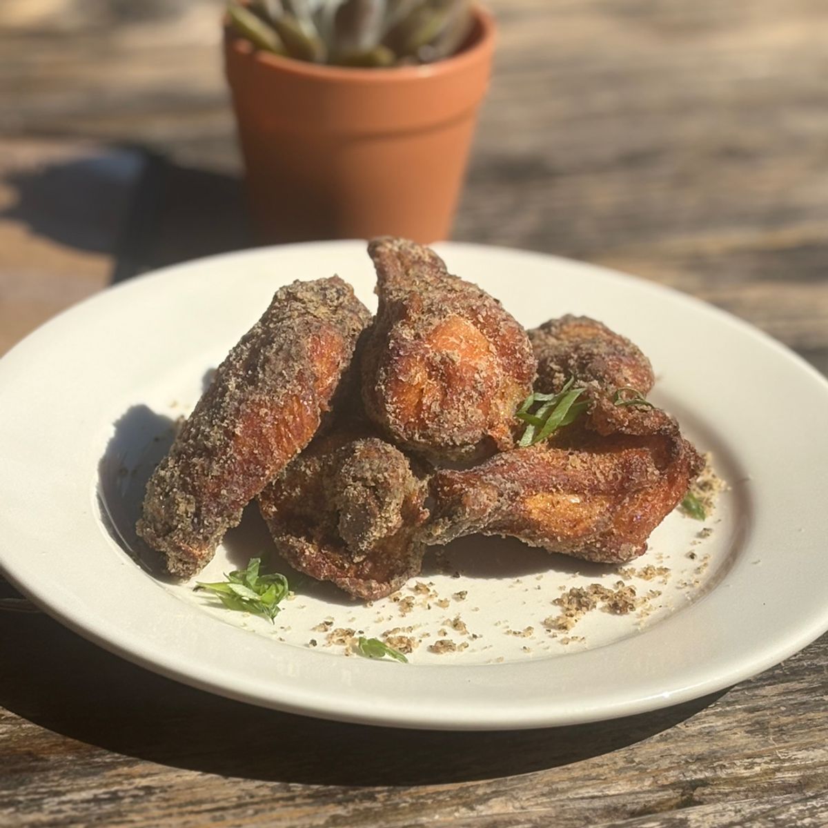 Cacio e Pepe Wing at Oaks Bottom Public House in Portland, OR ...
