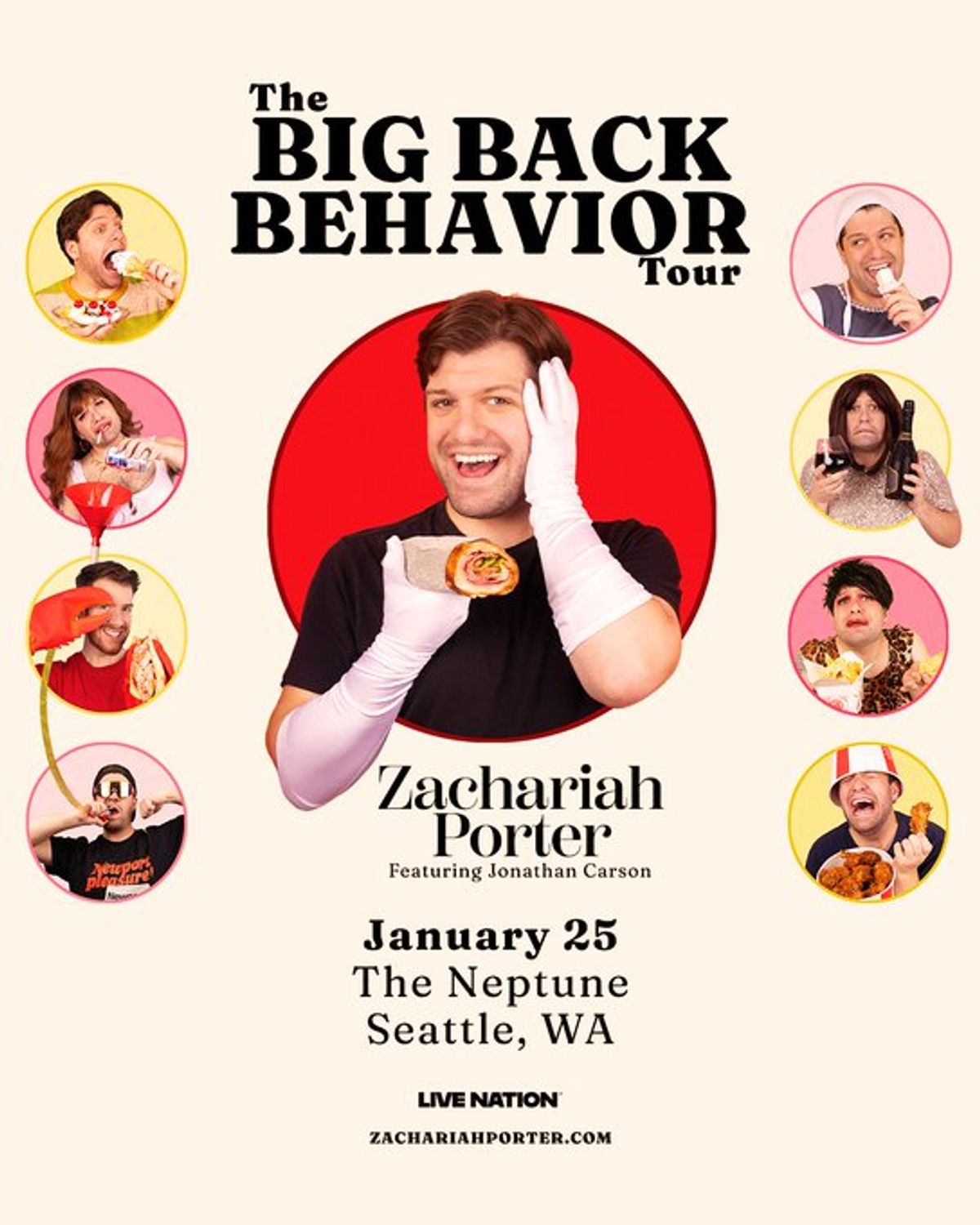 Zachariah Porter: The Big Back Behavior Tour at Neptune Theatre in ...