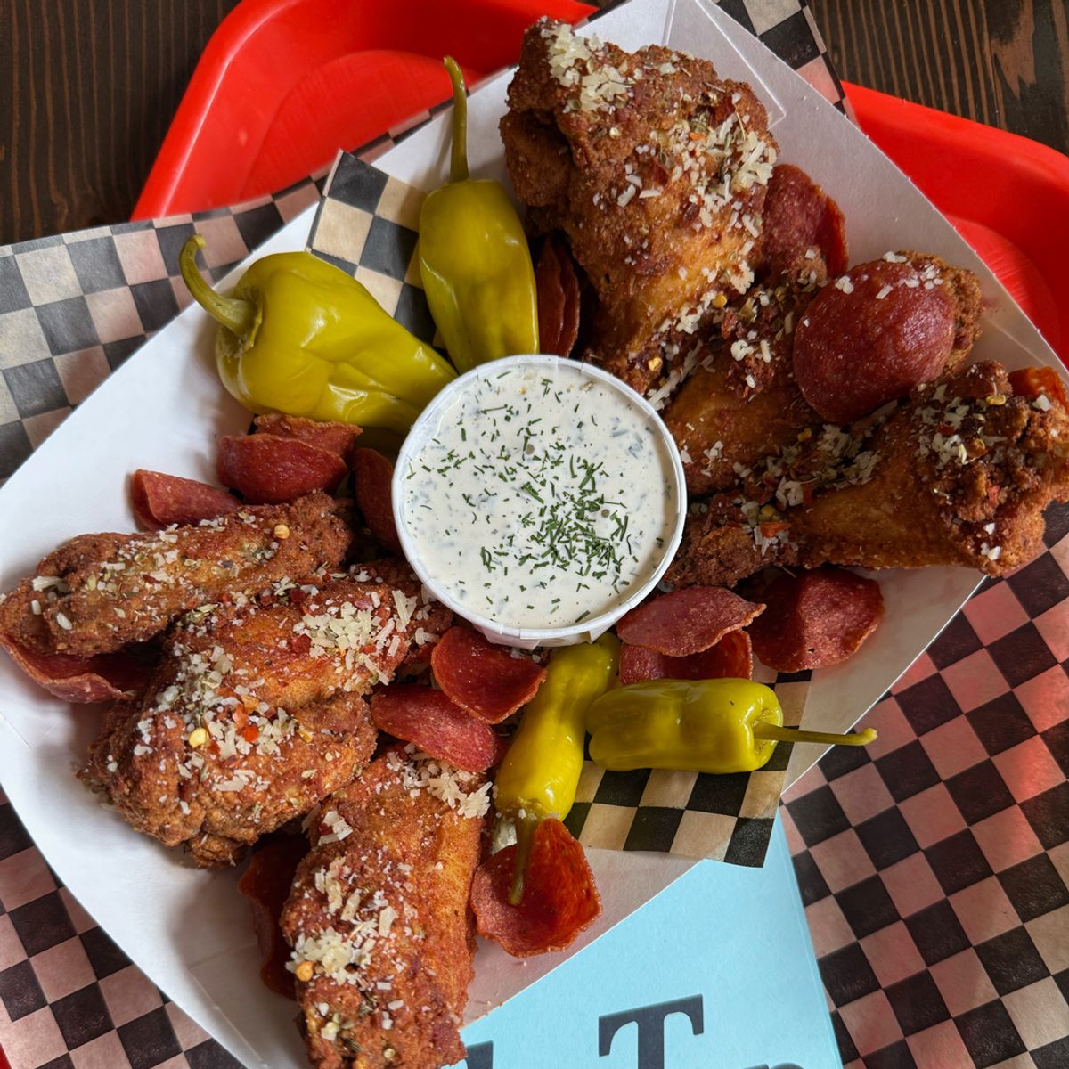 Pizza Wings at Take Two in Portland, OR - Every day, through October 5 ...