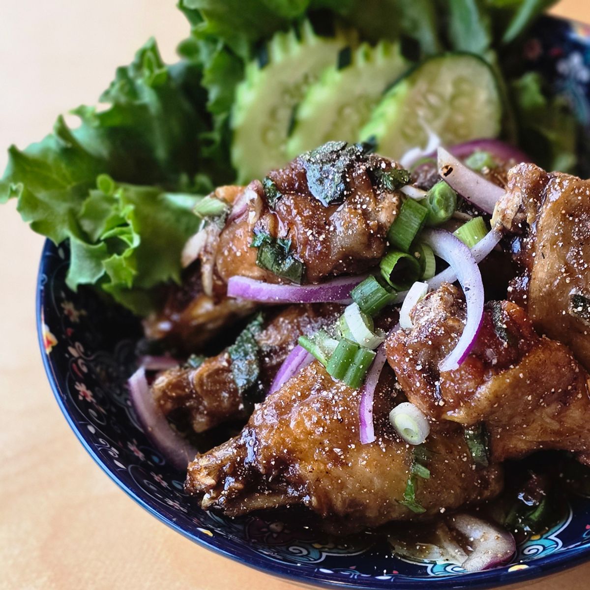 Crispy Larb Wing at Rukdiew Cafe in Portland, OR - Multiple dates ...