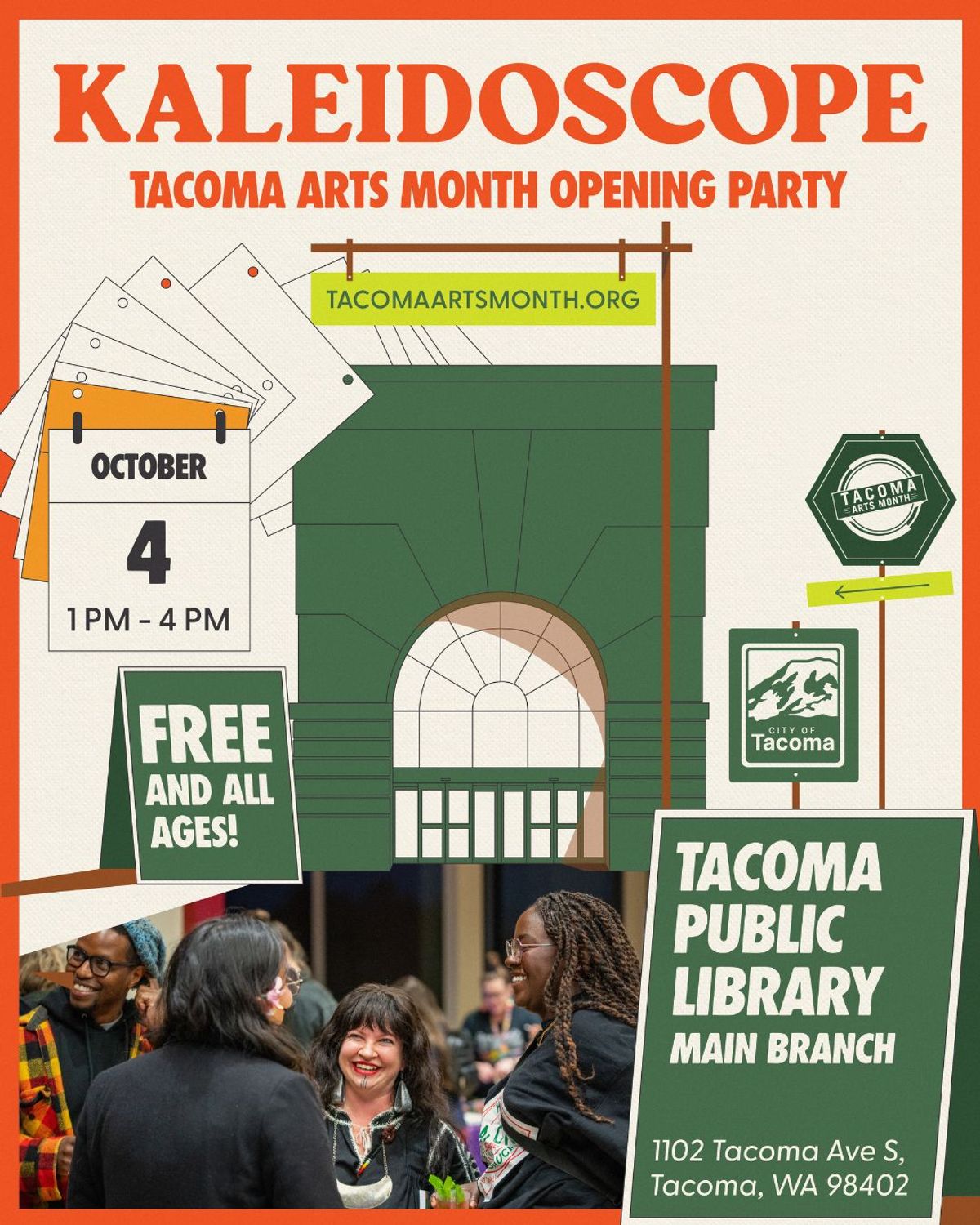 Kaleidoscope: Tacoma Arts Month Opening Celebration at Tacoma Public ...
