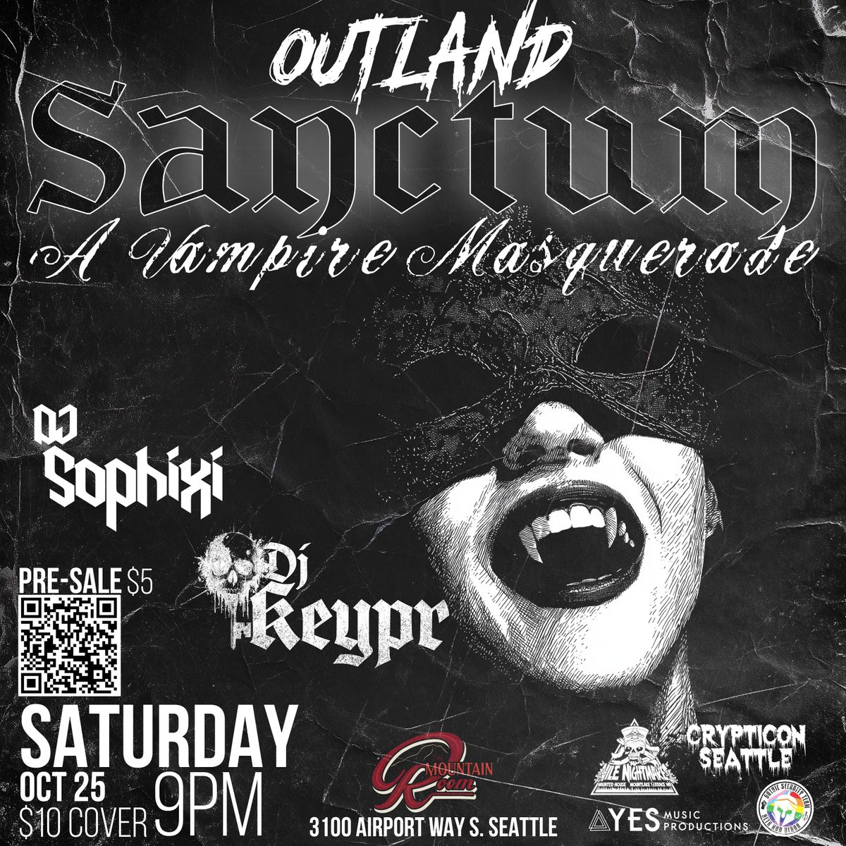 OUTLAND: Sanctum – A Vampire Masquerade at The Mountain Room: Bar at ...