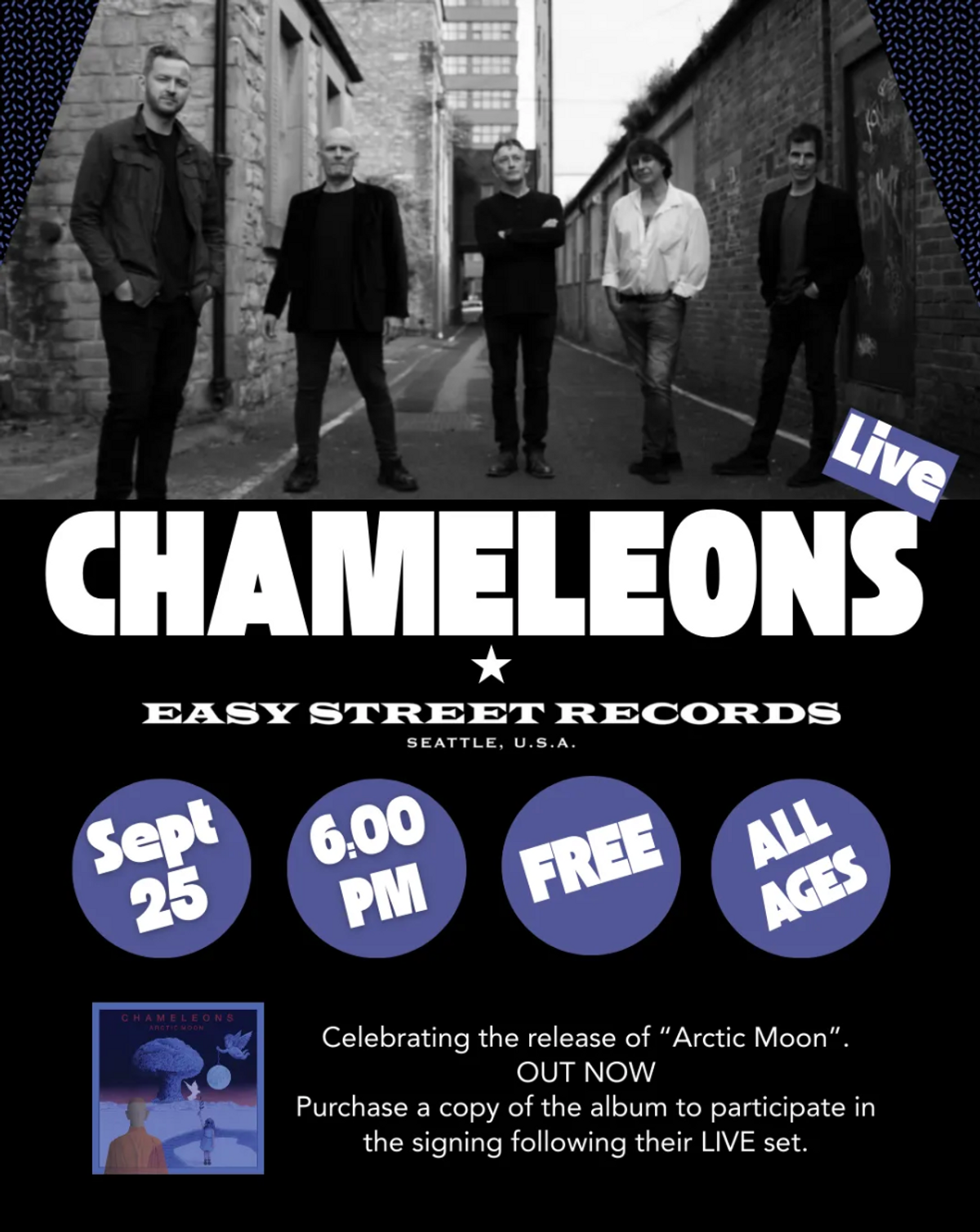 Chameleons LIVE at Easy Street Records at Easy Street Records in ...