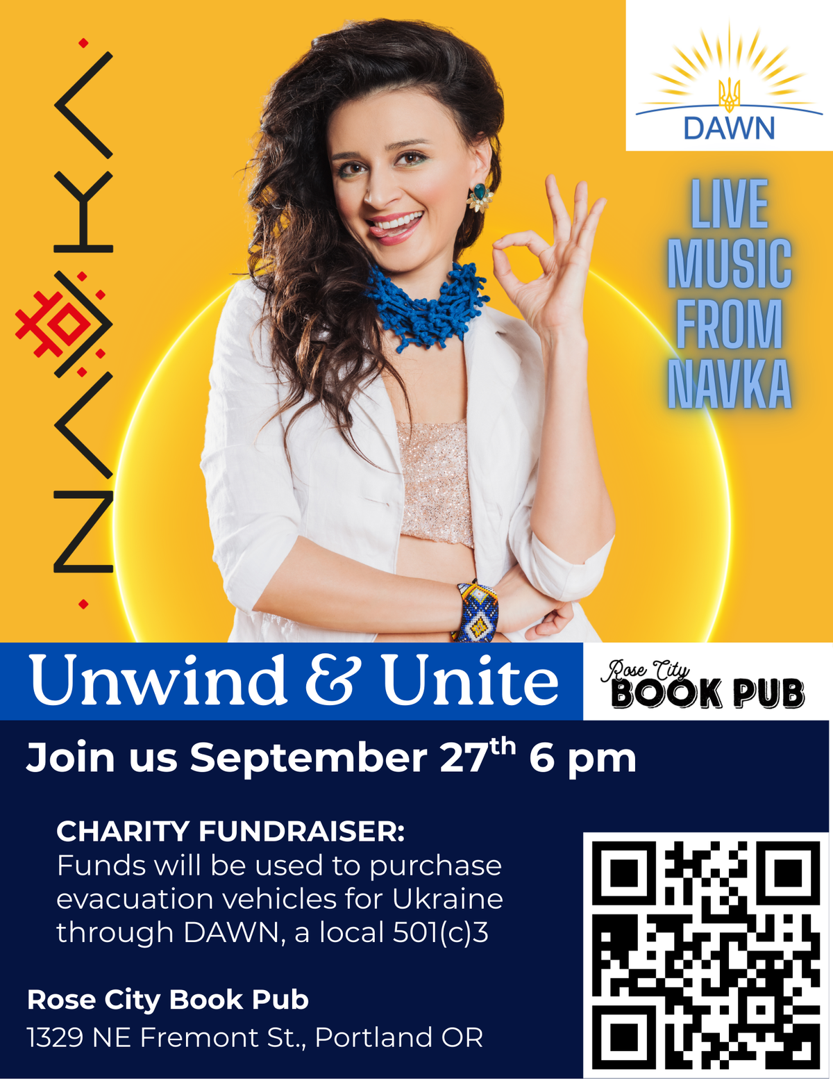 NAVKA: Ukrainian Singer-Songwriter in an Intimate Concert at Rose City ...