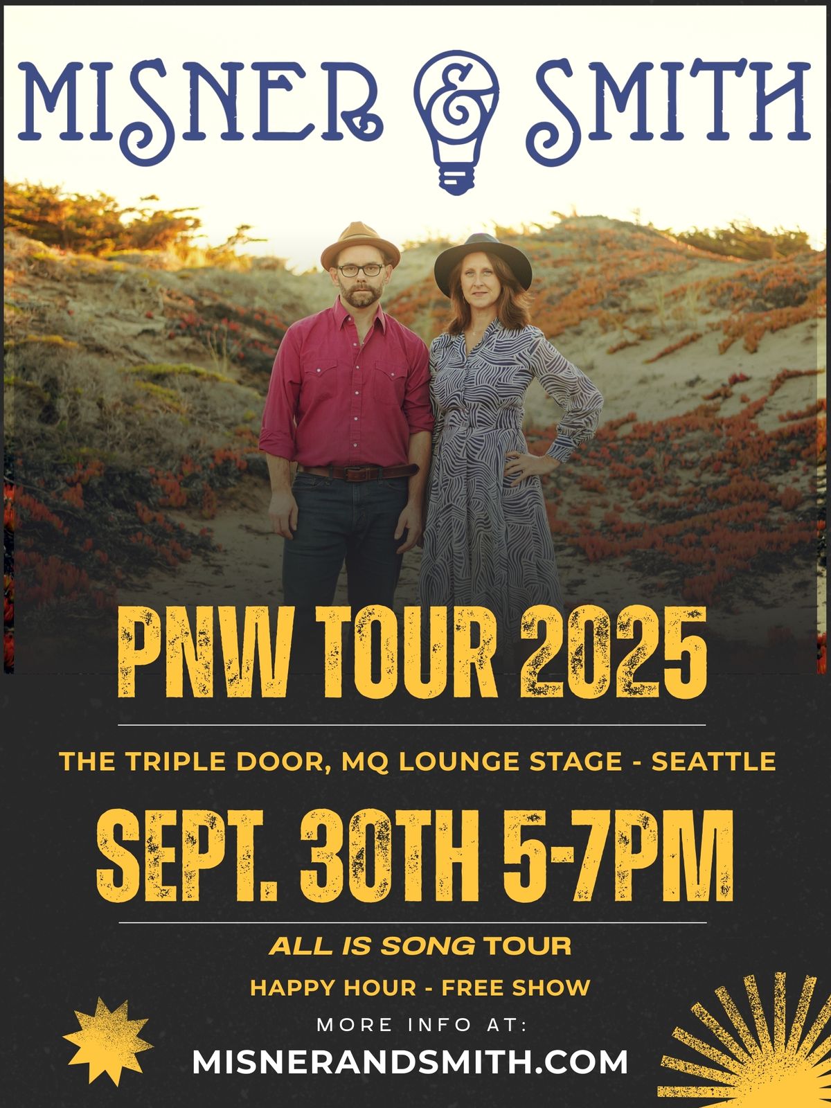 Misner & Smith at The Triple Door MQ Lounge Stage at Triple Door in ...