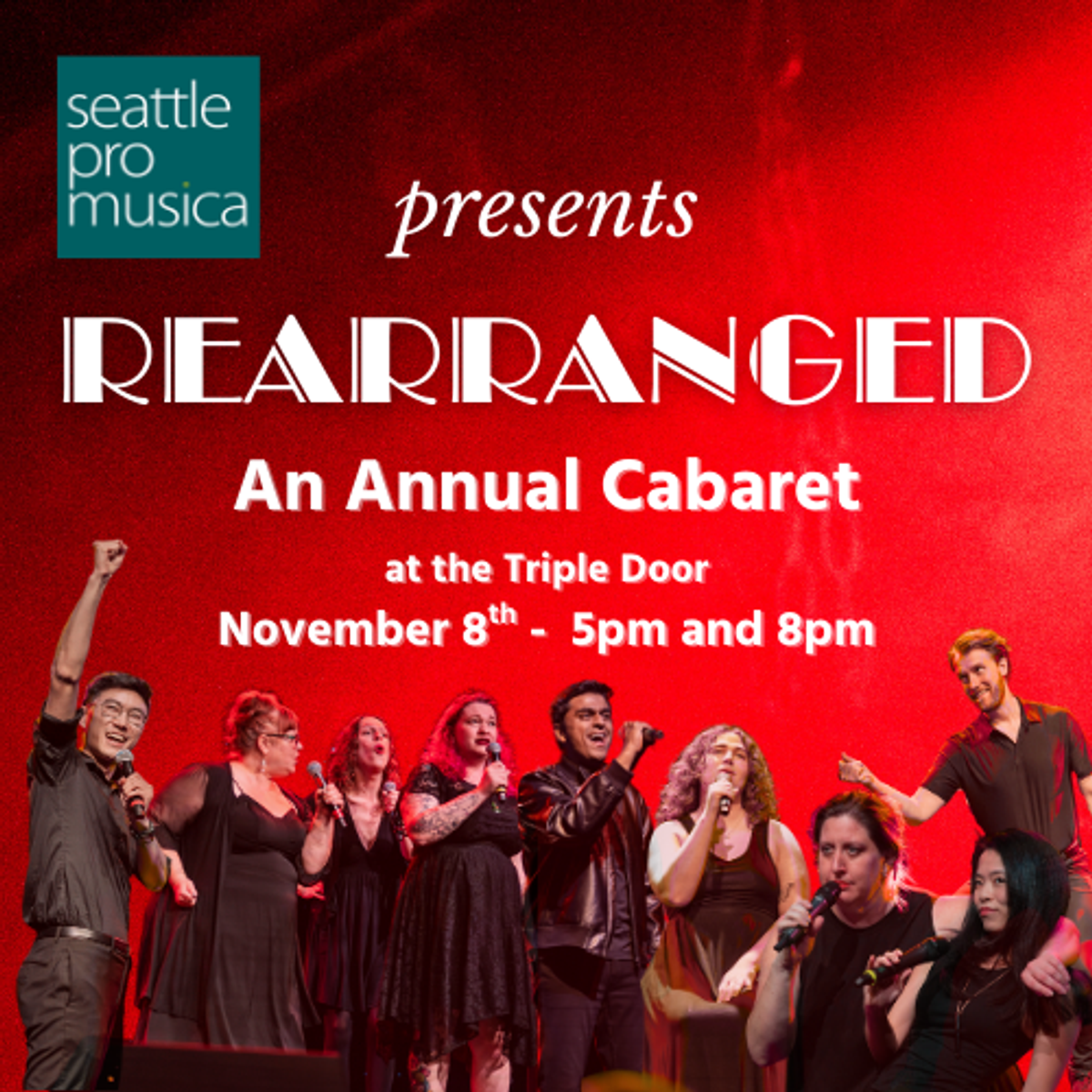 Seattle Pro Musica: Rearranged at Triple Door in Seattle, WA - Saturday ...