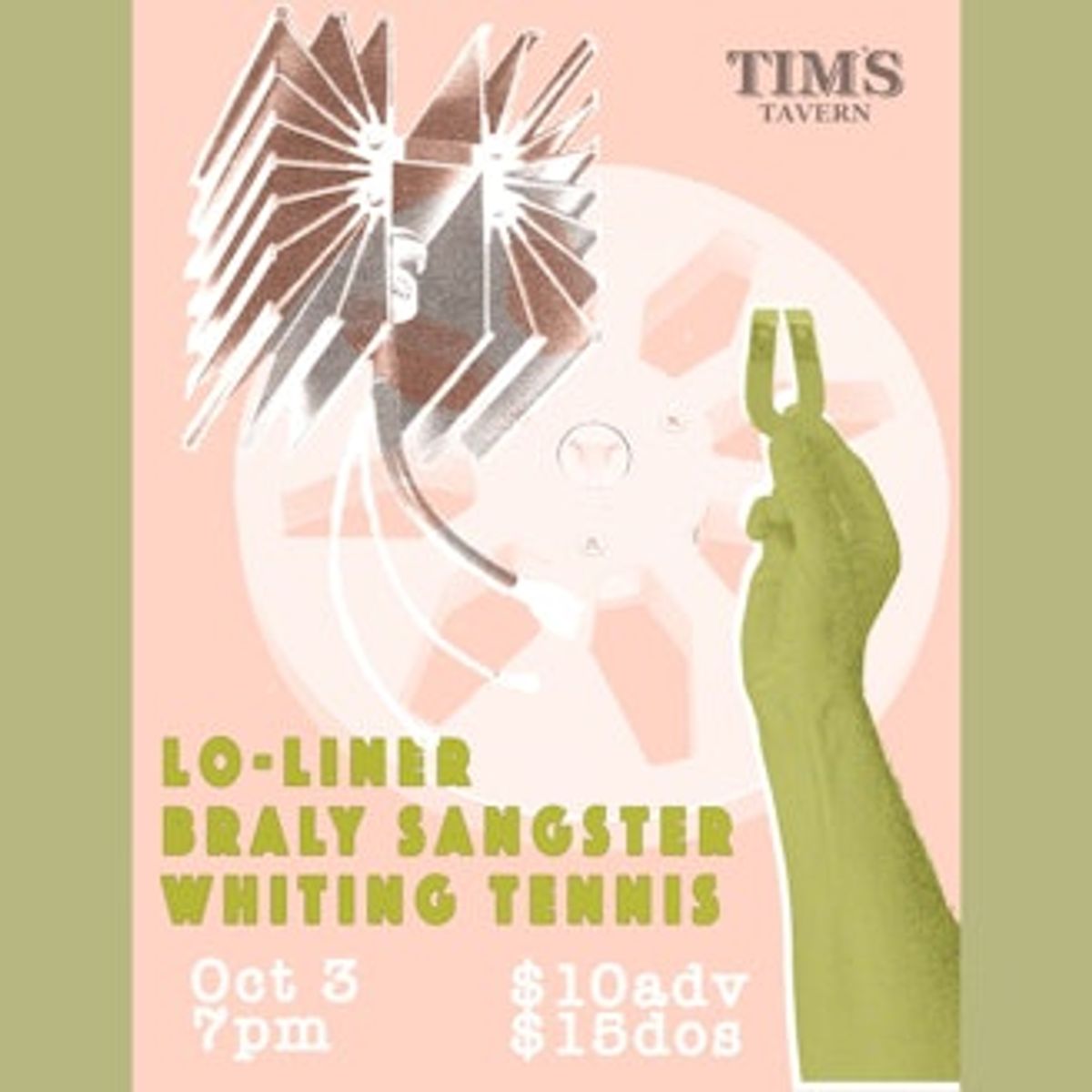 Lo-Liner // Braly Sangster // Whiting Tennis at Tim's Tavern in Seattle ...