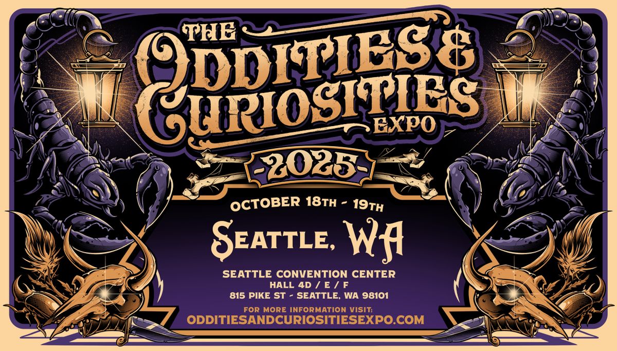 The Oddities & Curiosities Expo at Seattle Convention Center in Seattle ...