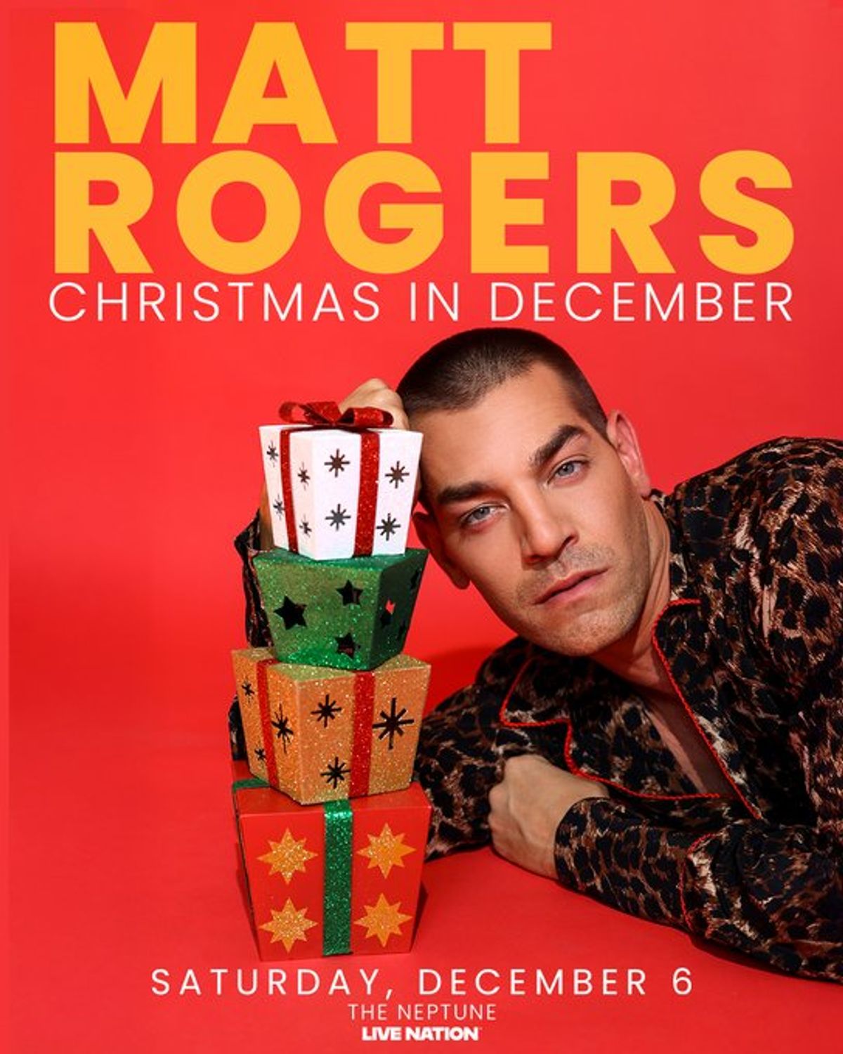 Matt Rogers: Christmas in December at Neptune Theatre in Seattle, WA ...