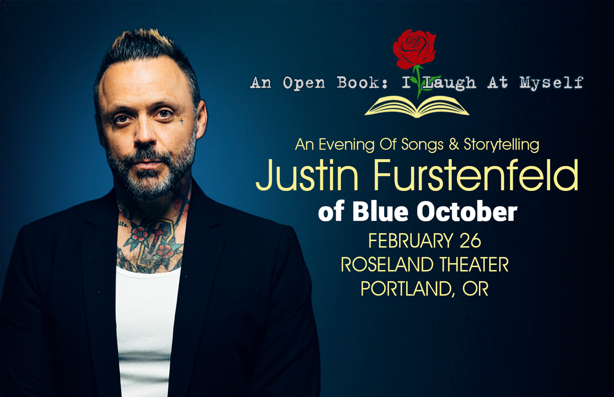 Justin Furstenfeld – An Open Book: I Laugh At Myself Tour at Roseland ...