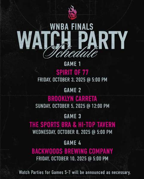 WNBA Finals Watch Parties Hosted by the Portland Fire at various ...