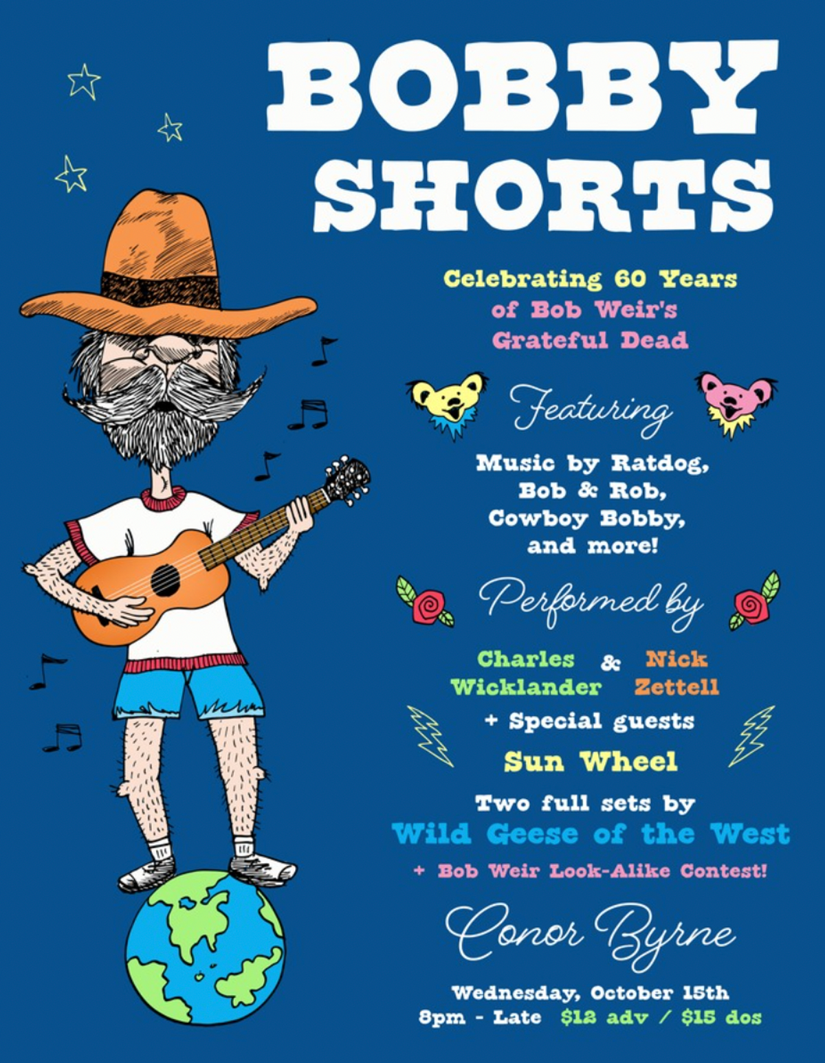 Bobby Shorts: Celebrating 60 Years of Bob Weir's Grateful Dead at Conor ...