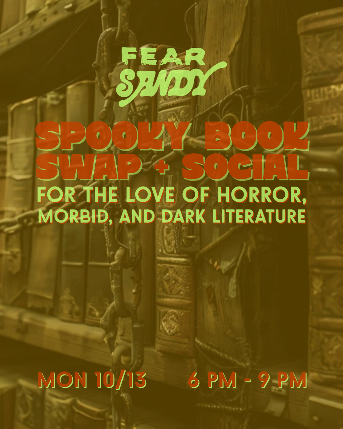 Spooky Book Swap & Social: for the Love of Horror, Morbid, and Dark ...