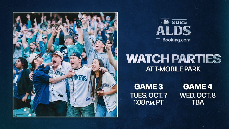 Seattle Mariners Postseason Watch Parties at T-Mobile Park at T-Mobile ...