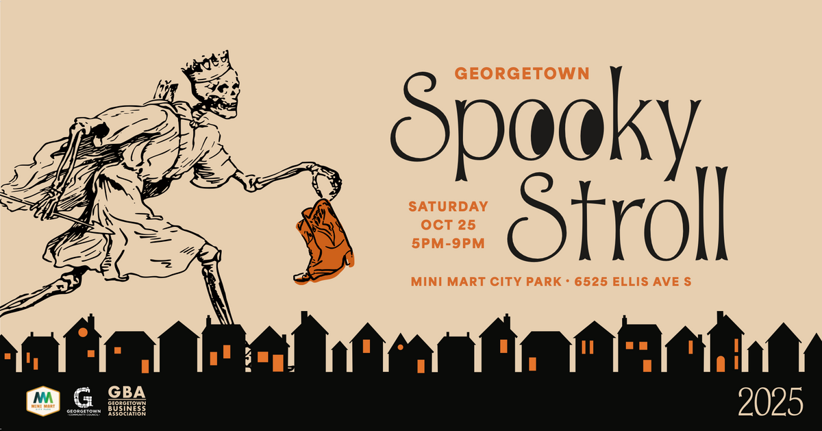 Georgetown Spooky Stroll at Mini Mart City Park in Seattle, WA ...