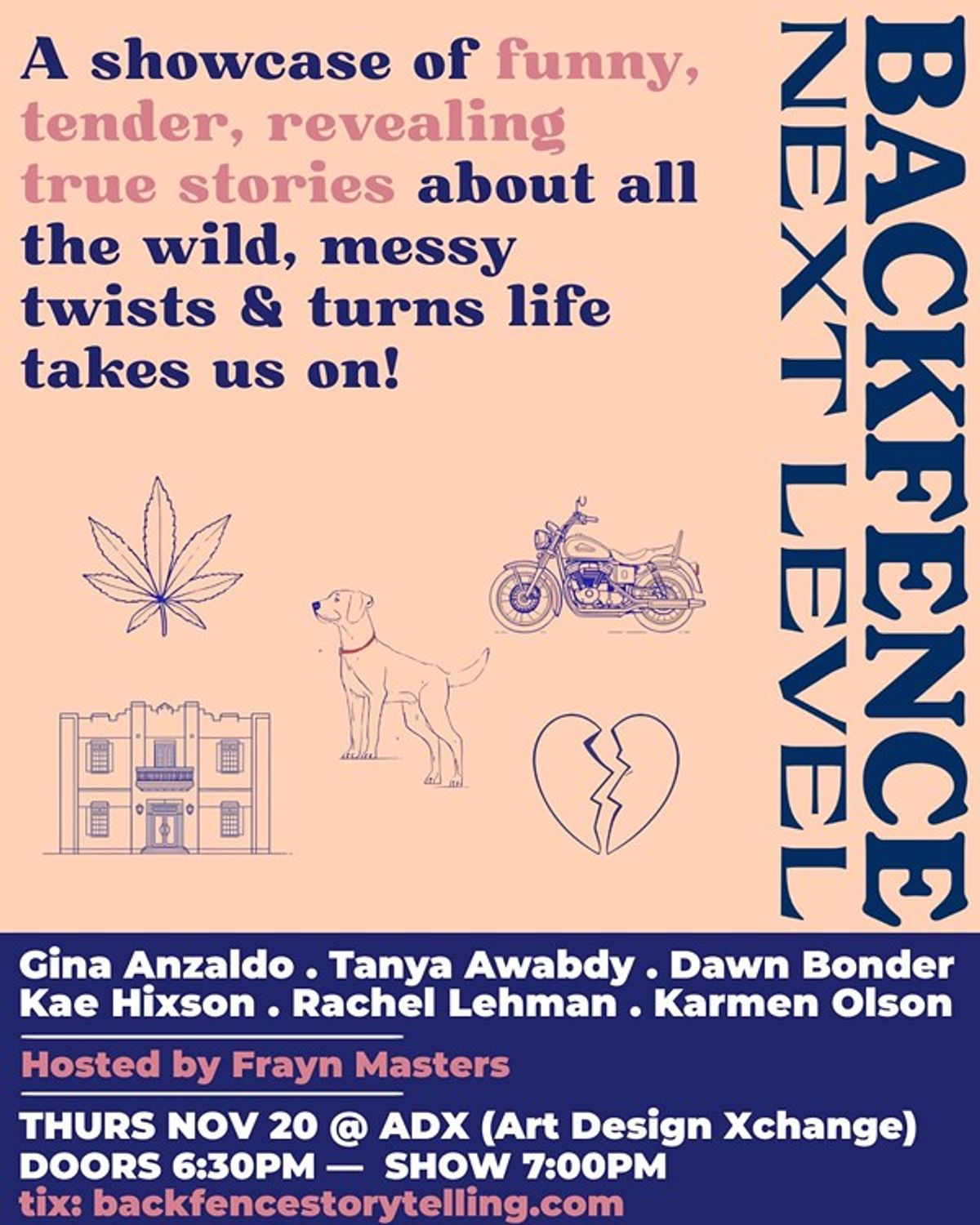 BACKFENCE Next Level Storytelling Showcase at Art Design Xchange (ADX ...