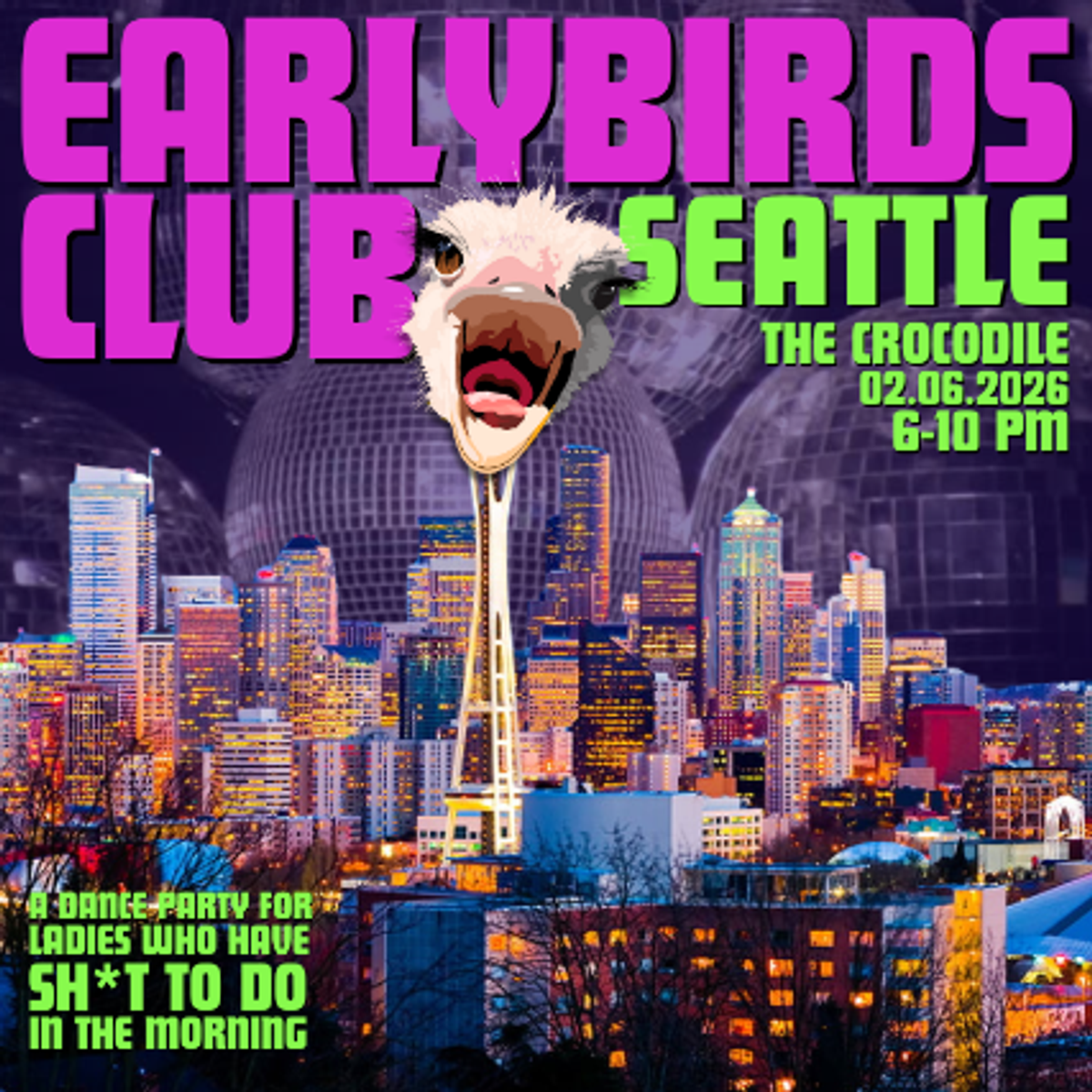 Earlybirds Club at The Crocodile in Seattle, WA - Multiple dates ...
