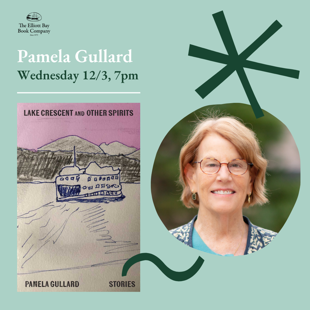 Pamela Gullard at Elliott Bay Book Company in Seattle, WA - Wednesday ...