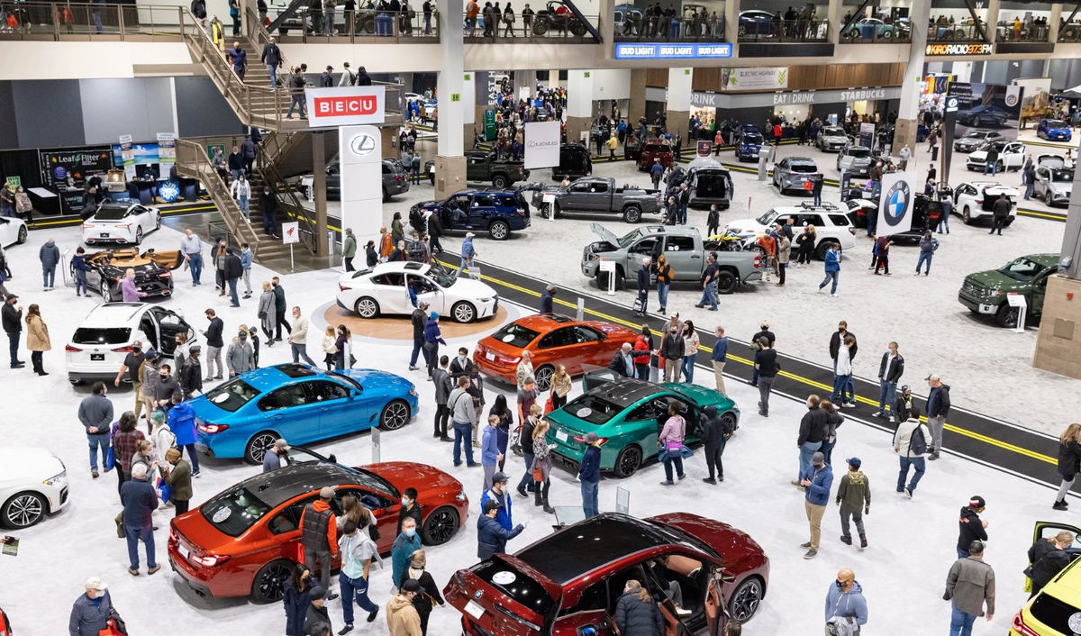 2025 Seattle International Auto Show at Lumen Field Event Center in ...